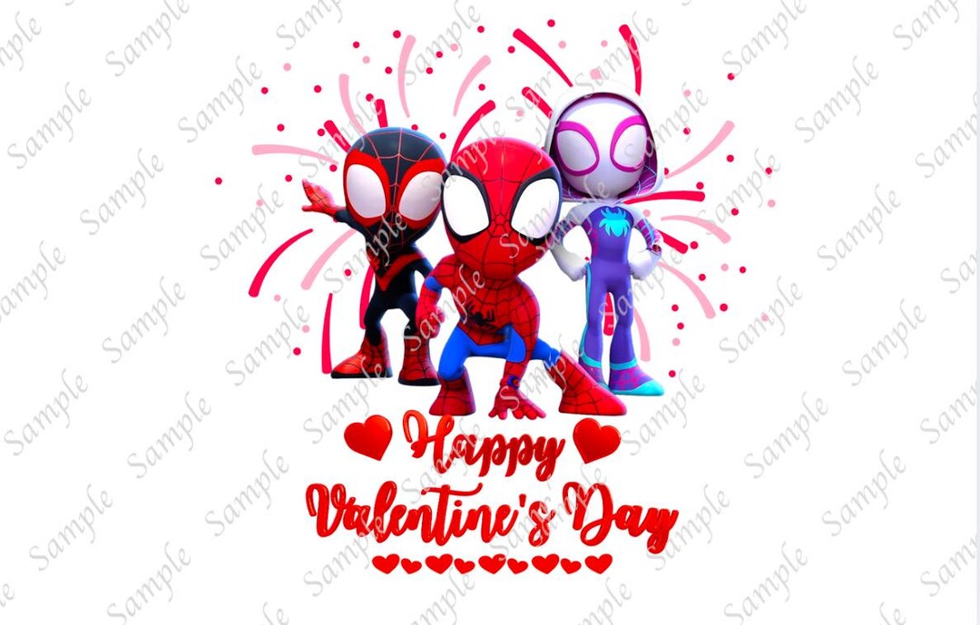 Spiderman Valentines Png,spidey and His Amazing Friends Valentines ...