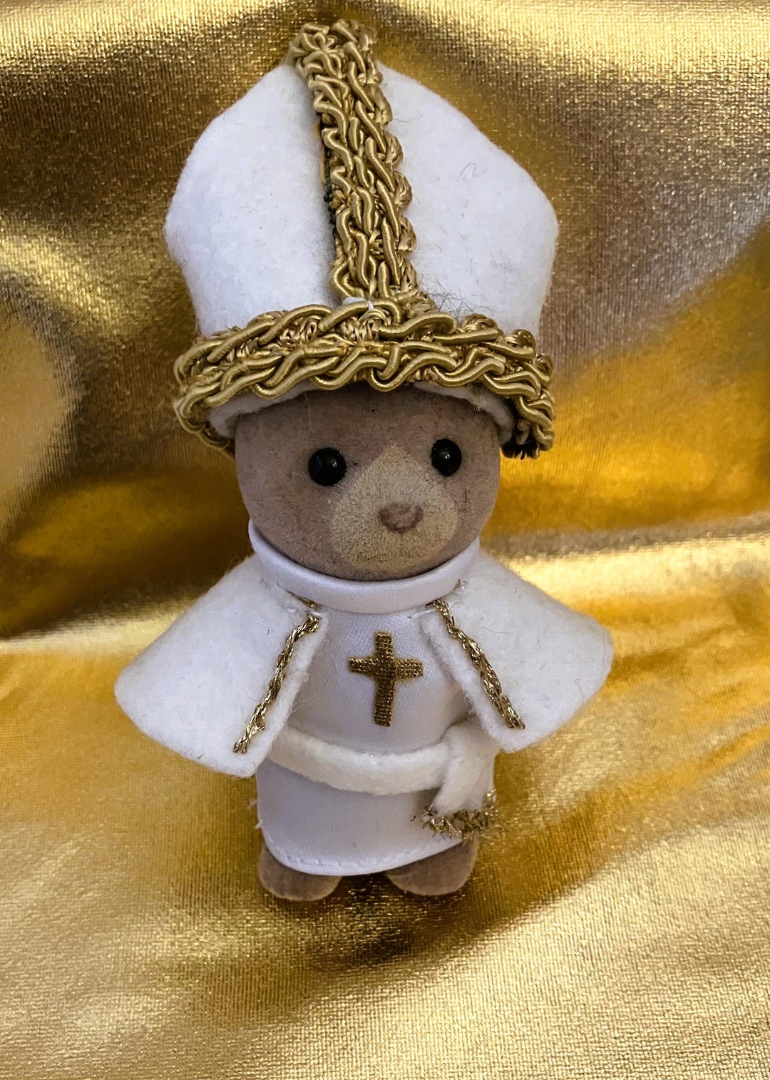 Religious Pope Priest Cardinal Dress up Clothing for Calico Sylvanian ...