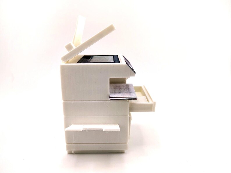 High Quality Office Printer STL File for 1:12 Dollhouse Print and ...