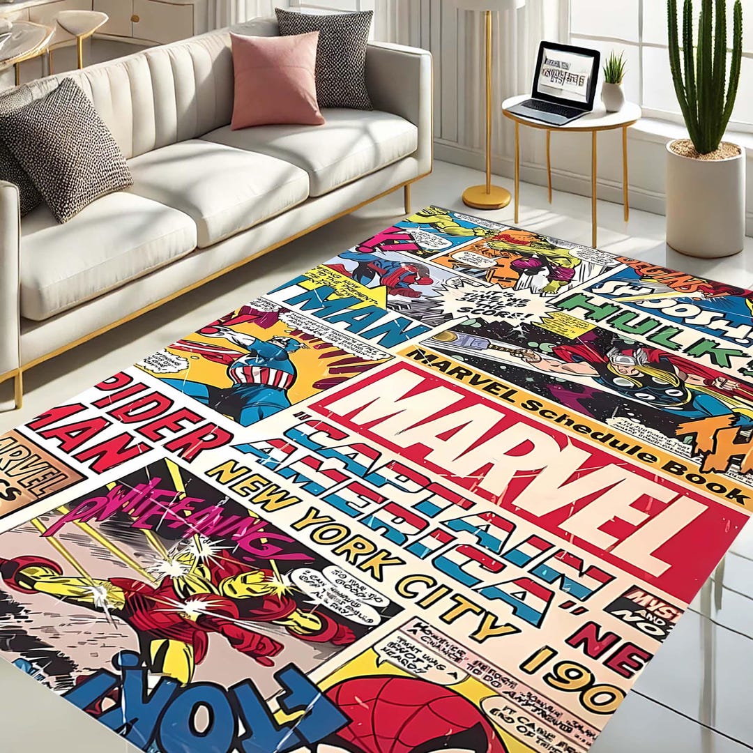 Comics Rugs, Superheroes, Modern Style, Unique Designs,home Decor ...