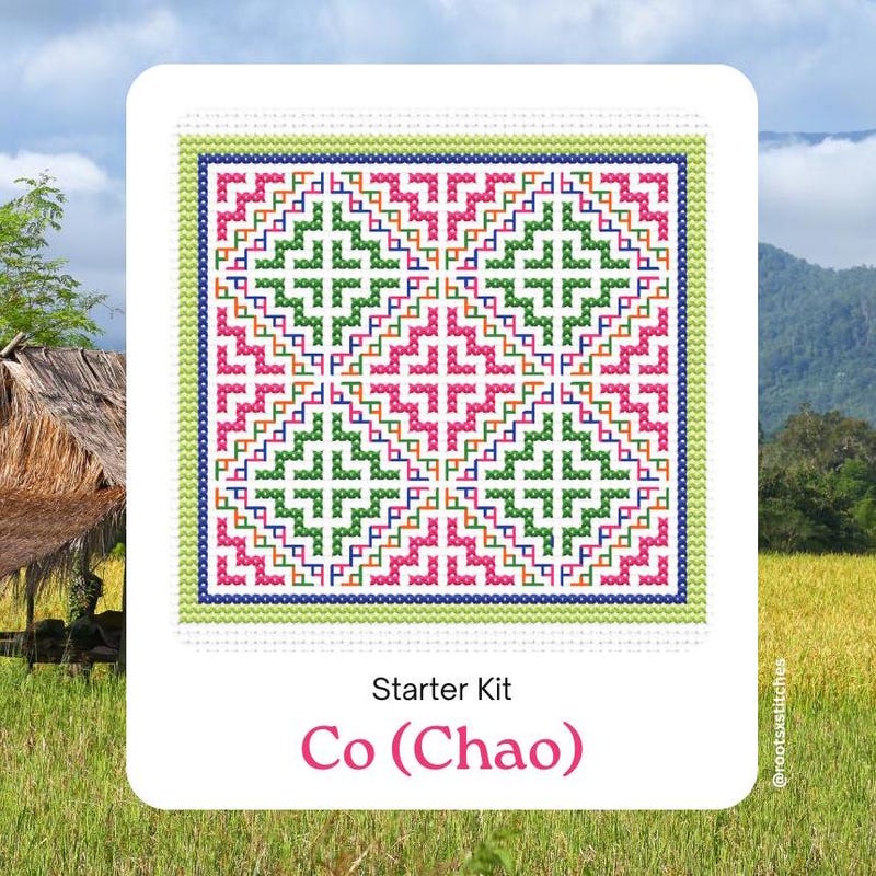 Hmong Cross Stitch Pattern - Etsy