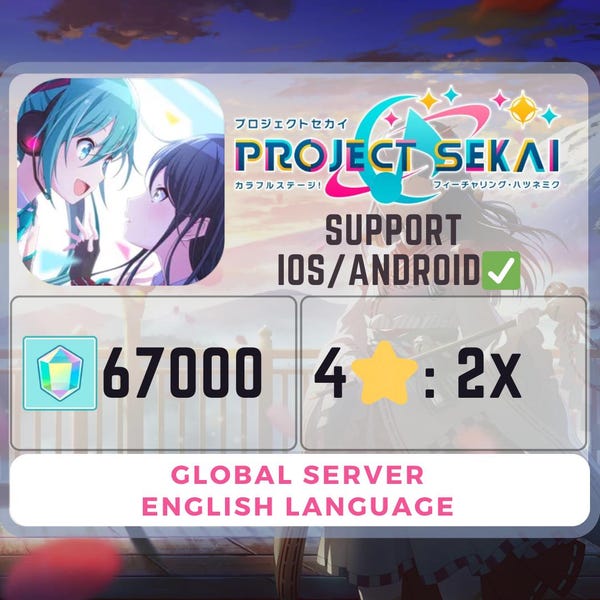 Pjsk Stickers - Etsy