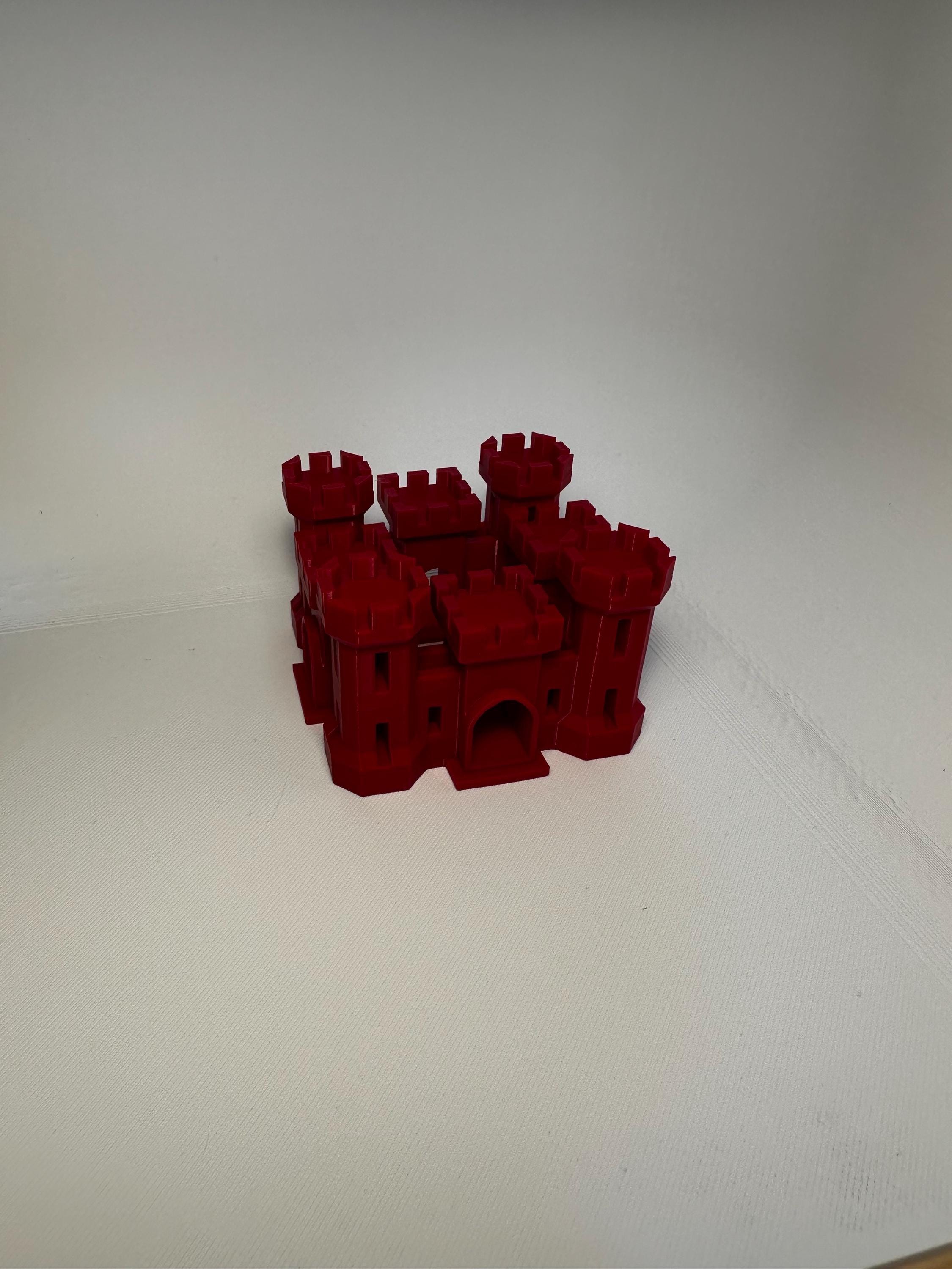 Corp of Engineers Castle 3d-printed | U.S. Army Corp of Engineer Castle ...