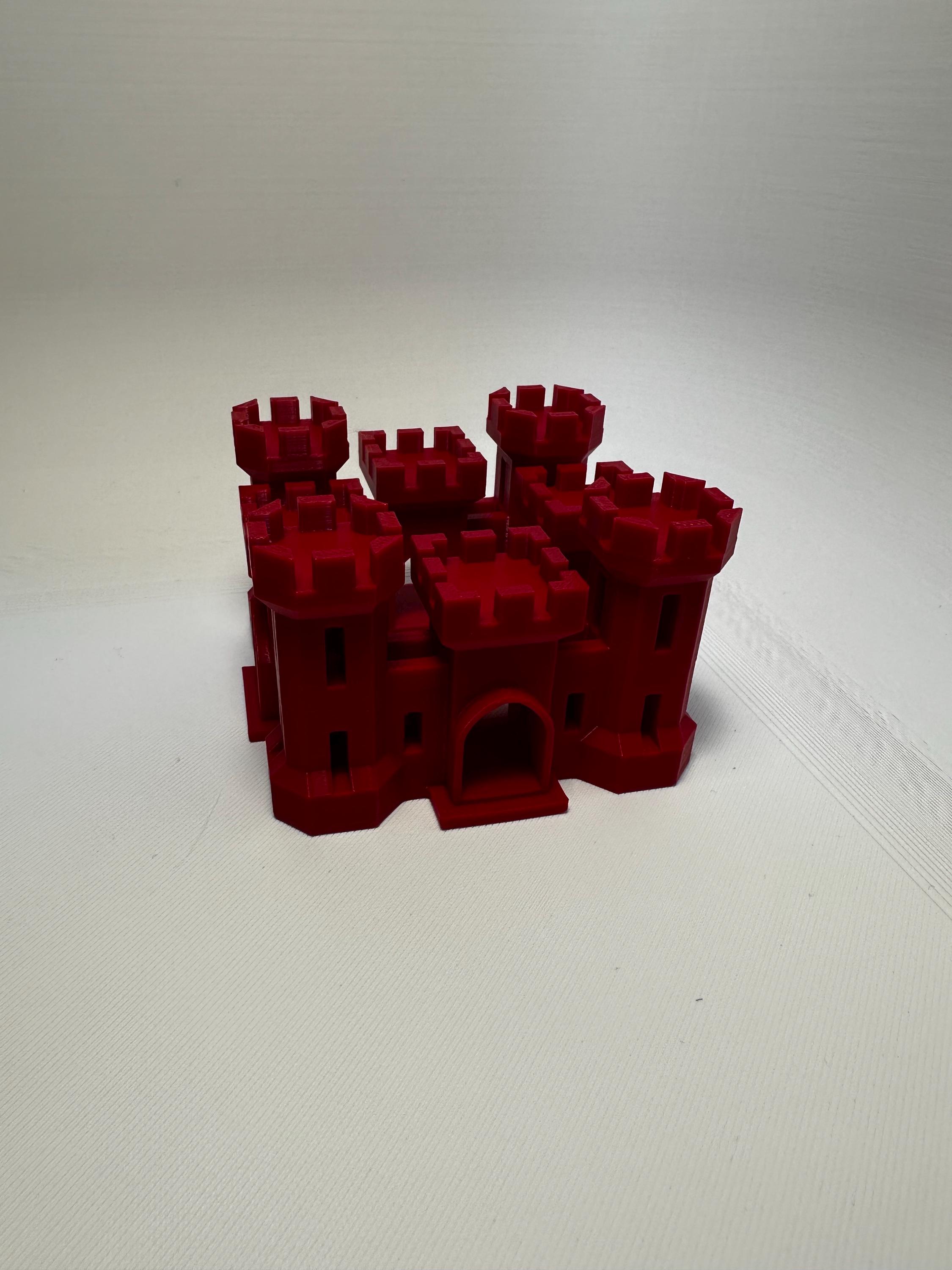 Corp of Engineers Castle 3d-printed | U.S. Army Corp of Engineer Castle ...
