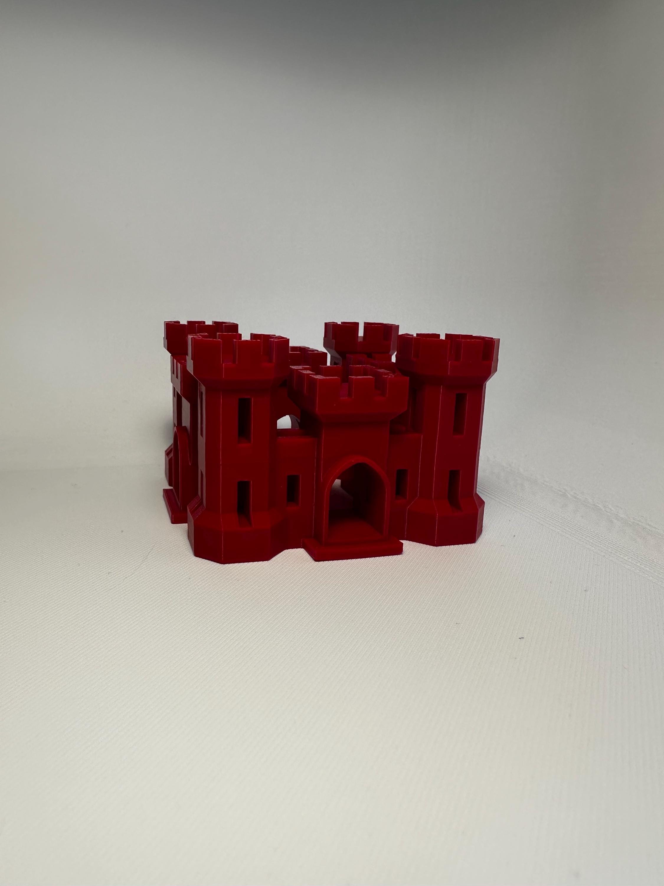 Corp of Engineers Castle 3d-printed | U.S. Army Corp of Engineer Castle ...