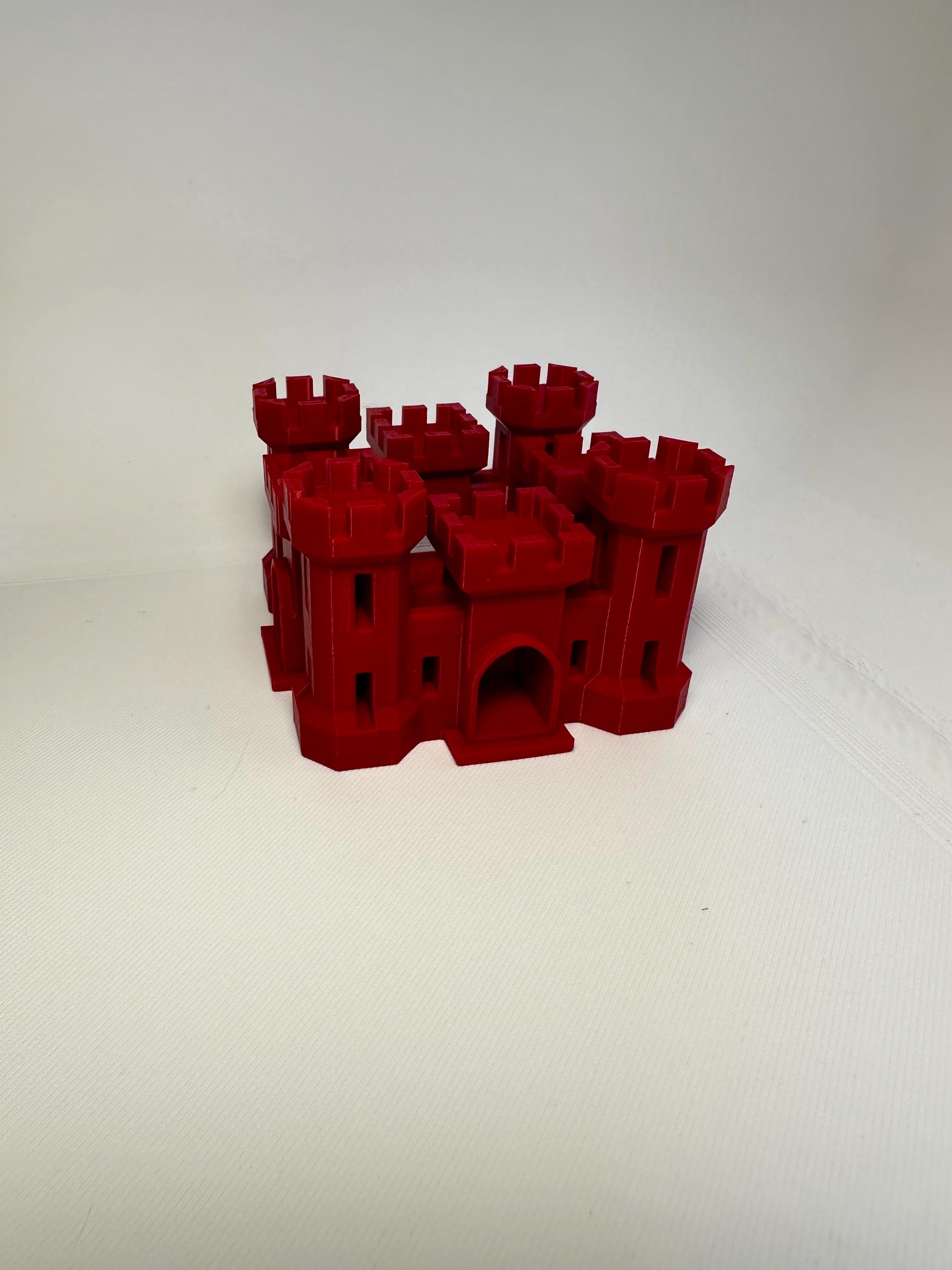 Corp of Engineers Castle 3d-printed | U.S. Army Corp of Engineer Castle ...