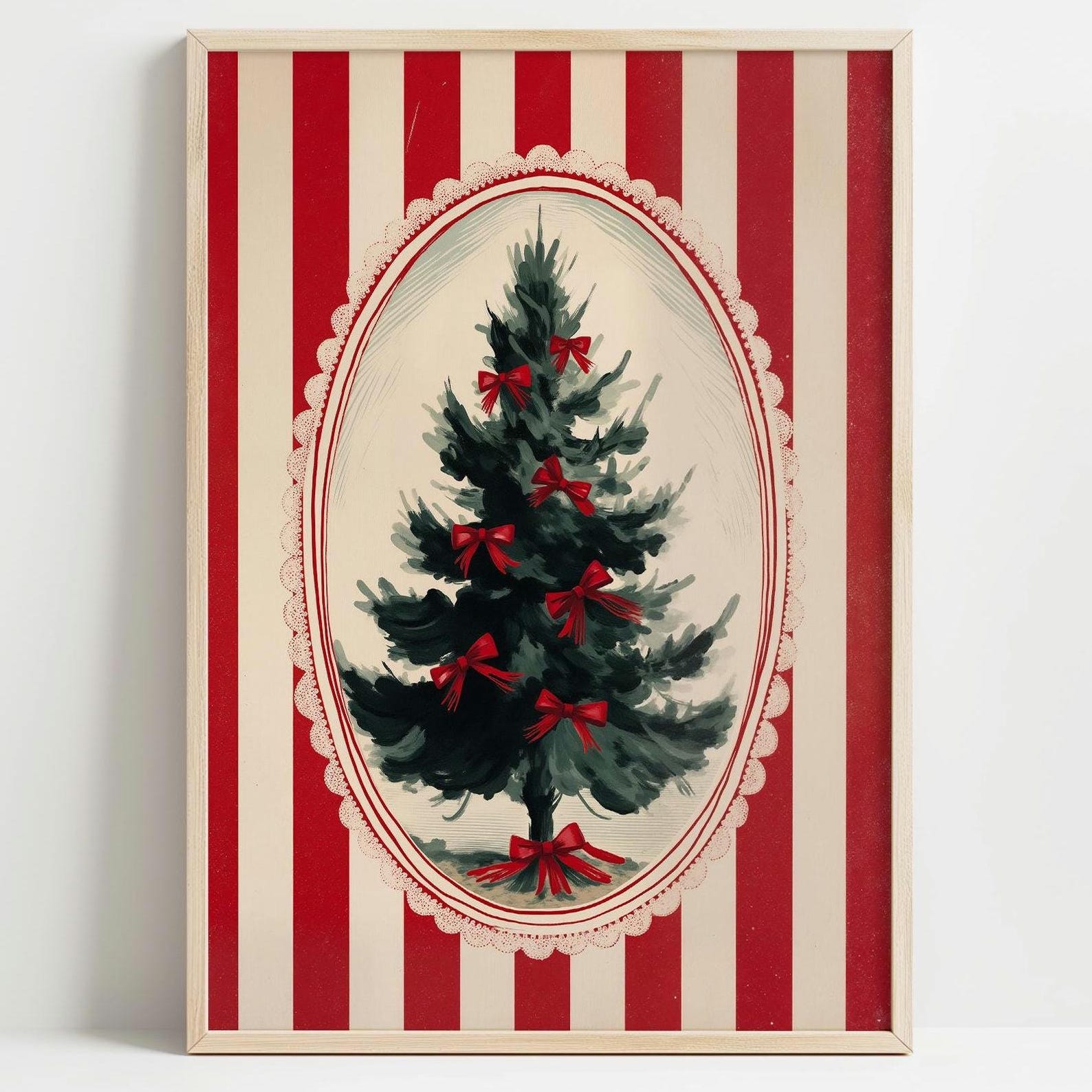 Christmas Poster Art, Christmas Wall Art, Christmas Gift, Snow Art ...