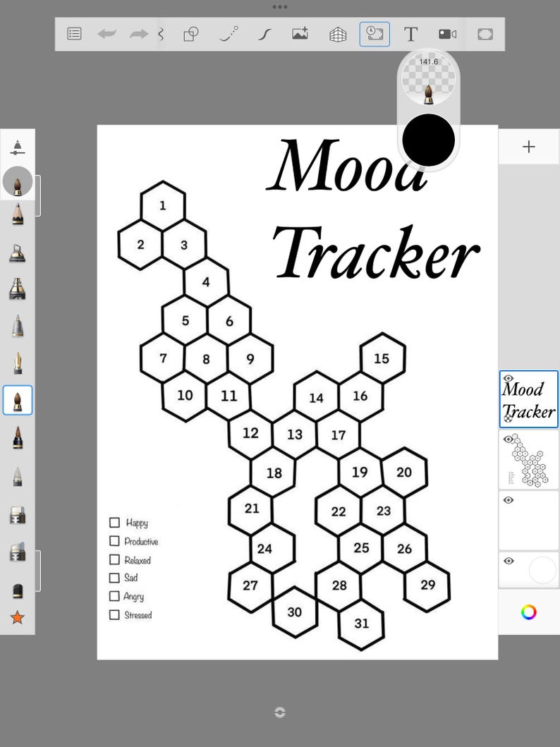 Mood Tracker - Etsy