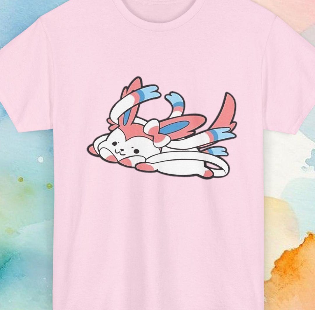 Sylveon Chibi Shirt/ Pocket Chibi Collection/ Pocket Monster Merch ...