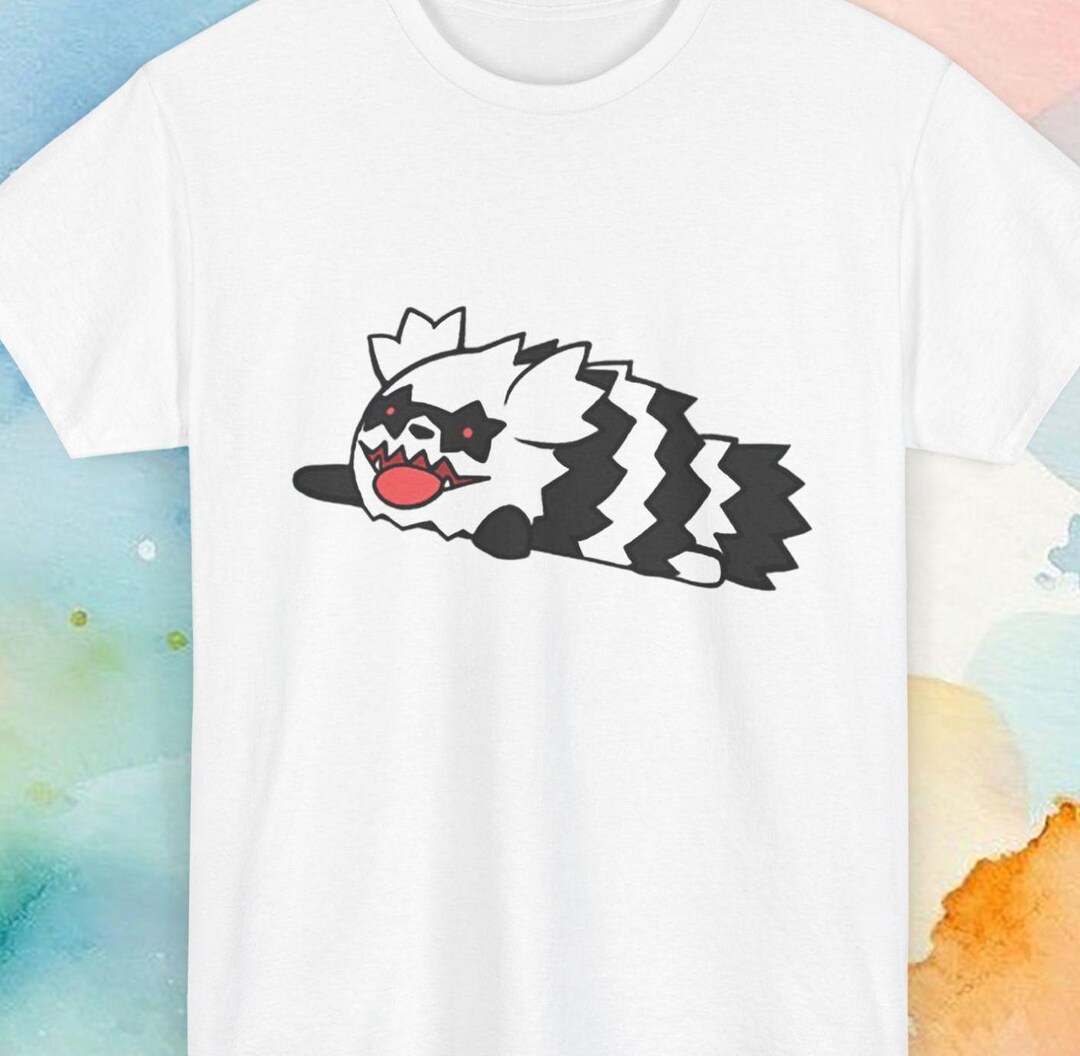Galarian Zigzagoon Chibi Shirt/ Pocket Chibi Collection/ Pokemon ...