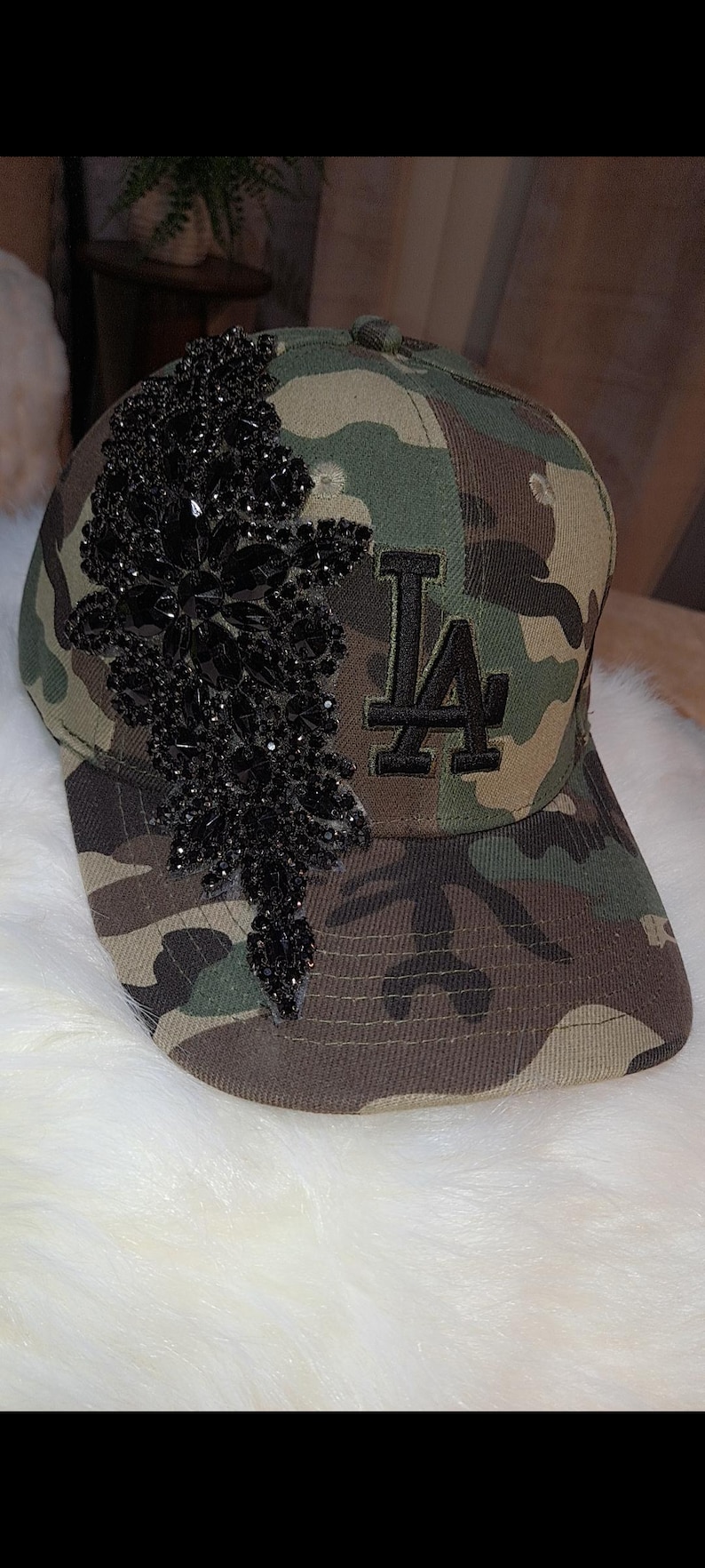 Side Single Patch Bling Hat. - Etsy