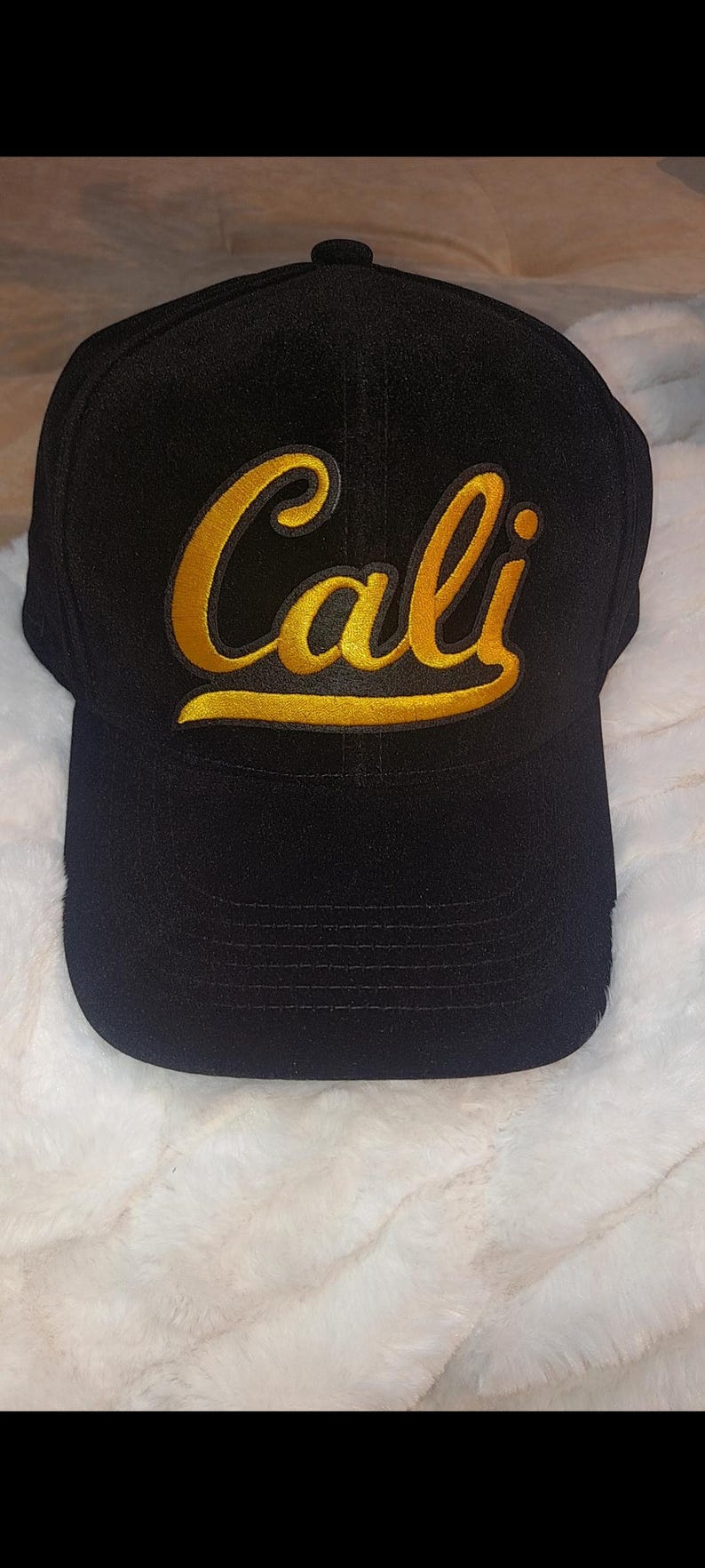 Velvet Baseball Cap: Cali Collection - Etsy