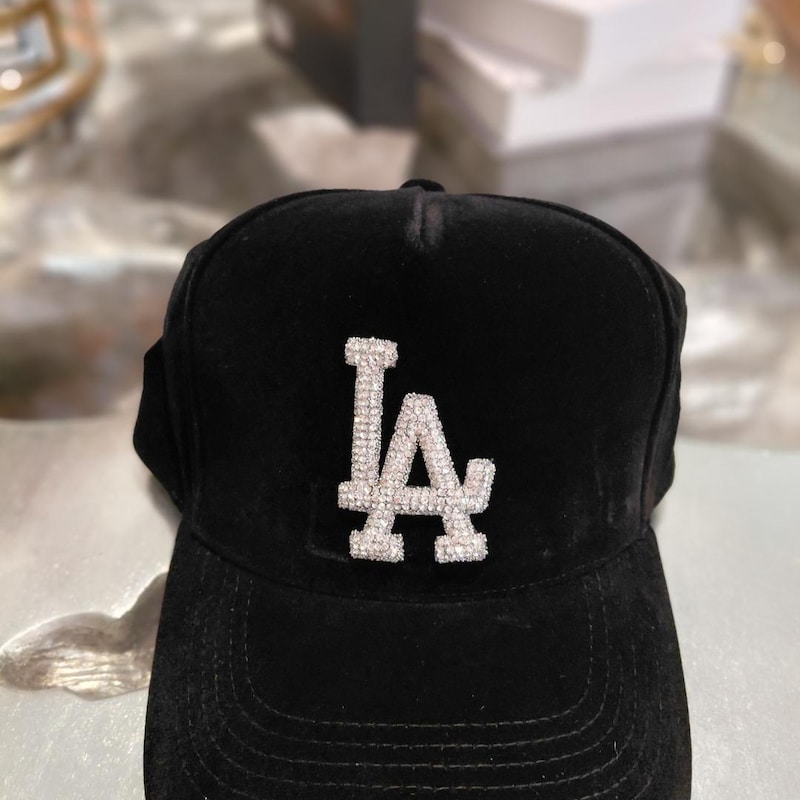 Bling Black La Hat - Etsy
