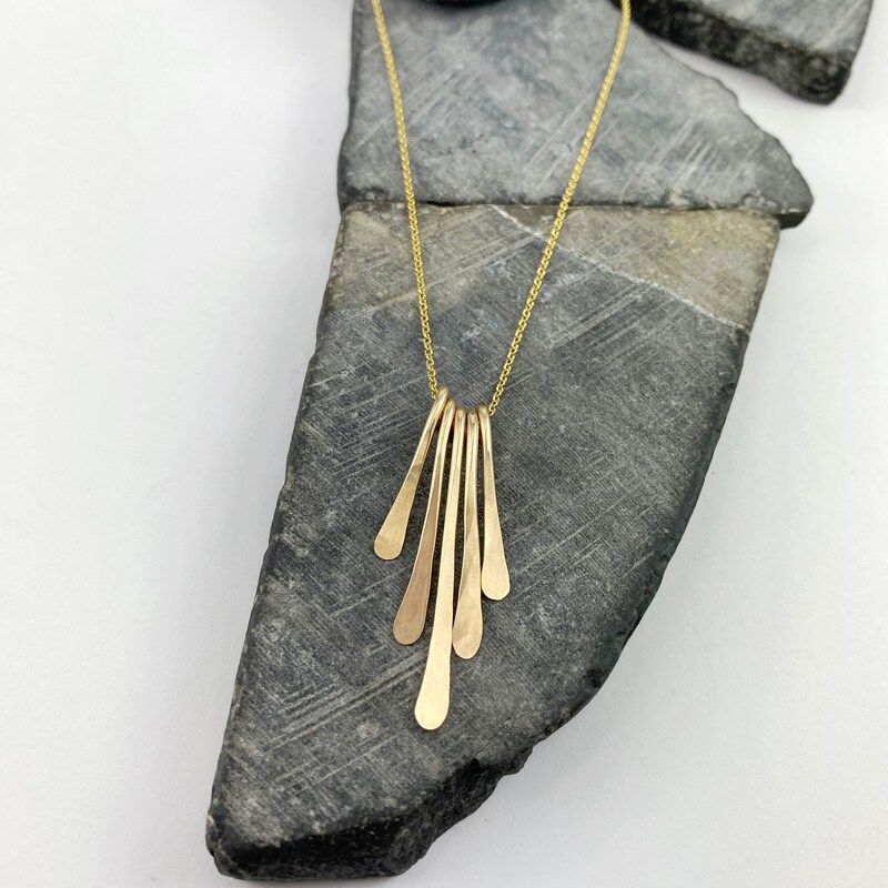 Fringe Necklace - Etsy