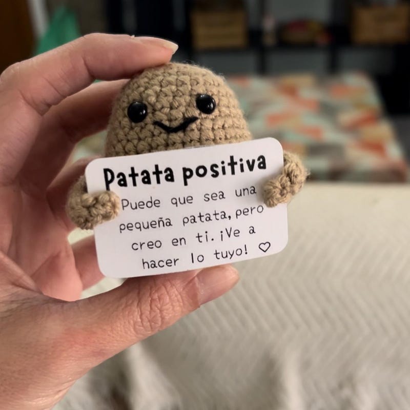Crocheted Animals With Positive Messages - Etsy
