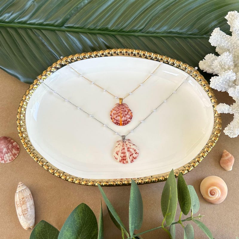 Seashell Necklace - Etsy