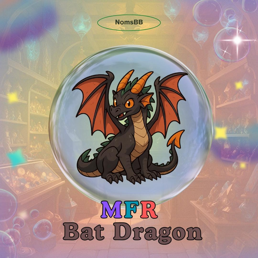Adopt From Me Pets MFR Bat Dragon - Etsy