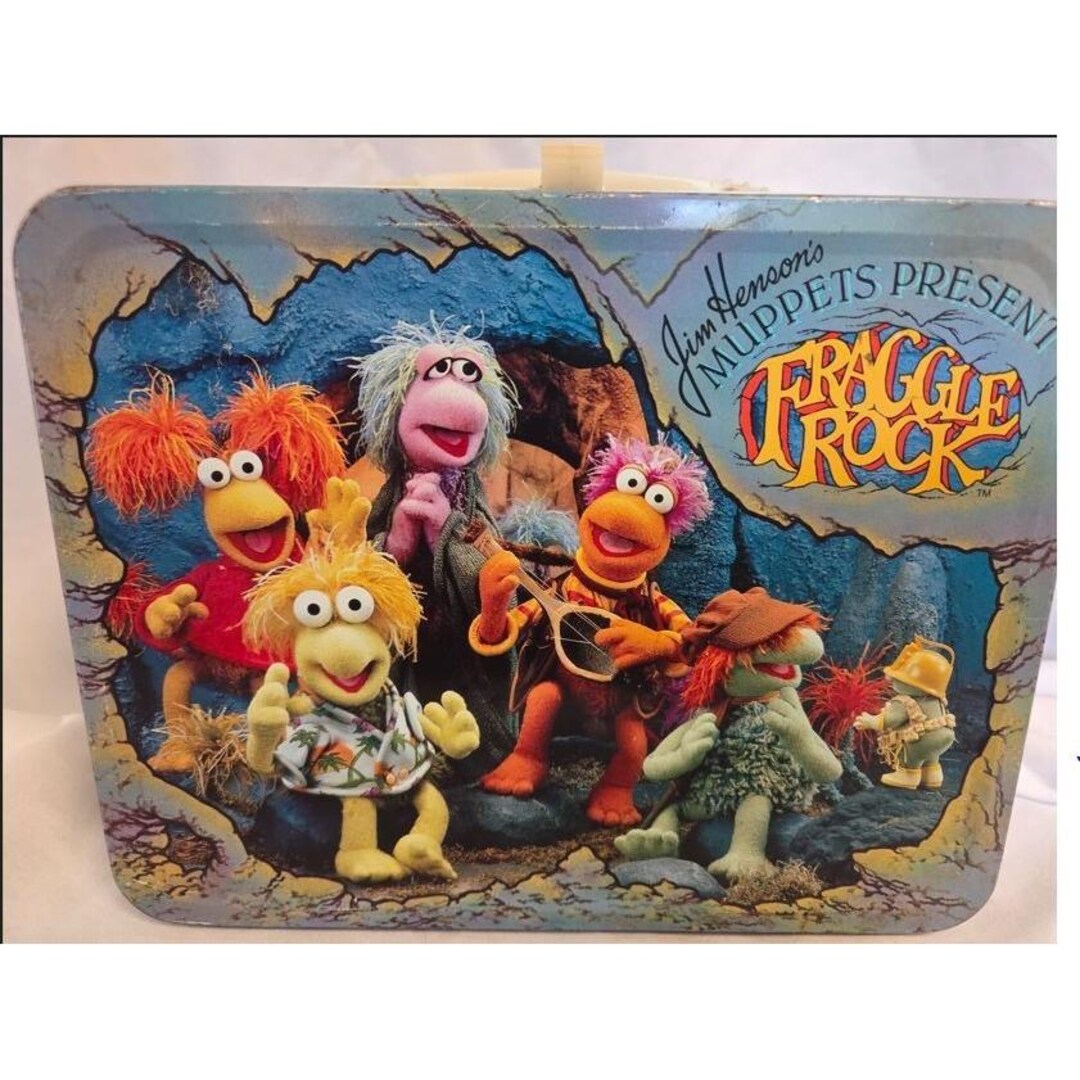 Vintage 1984 Fraggle Rock Metal Lunch Box (no Thermos) 80s Nostalgia - Etsy