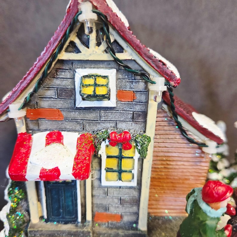 Crosslight Holiday Village Animated Lumber Jack - Music & Lights Do Not ...