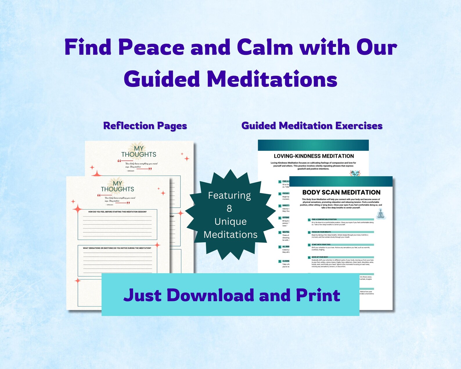 Meditation Guide for Teens - Printable Scripts With Audio for ...