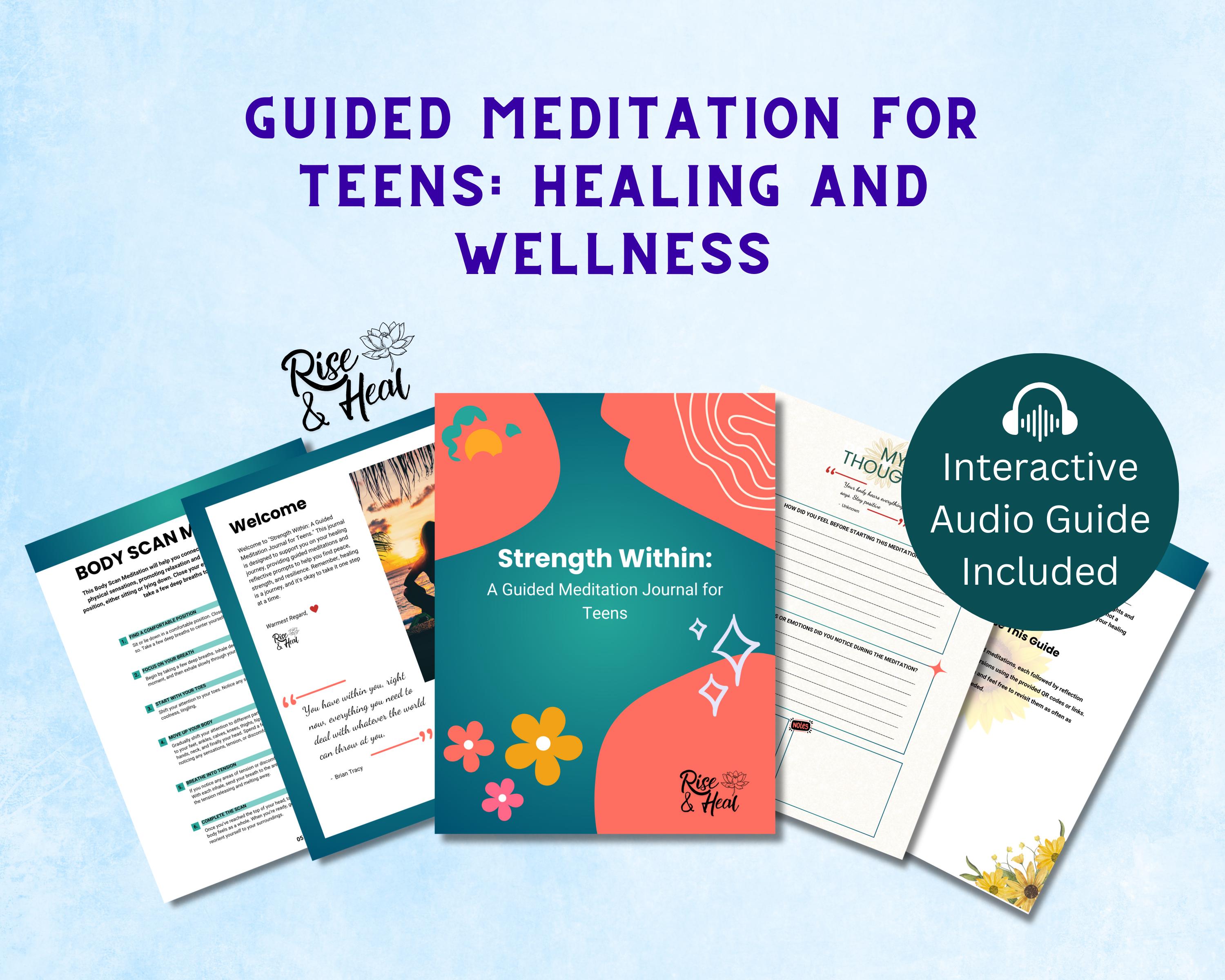 Meditation Guide for Teens - Printable Scripts With Audio for ...
