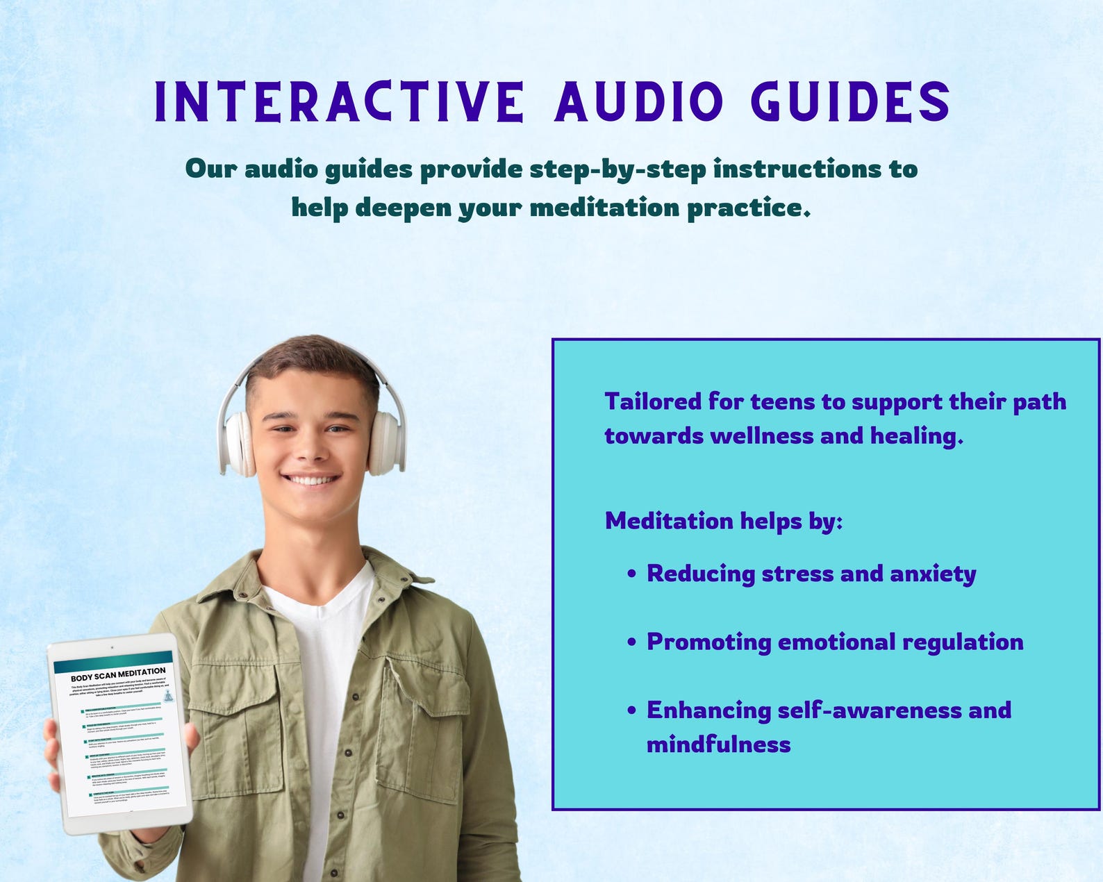 Meditation Guide for Teens - Printable Scripts With Audio for ...
