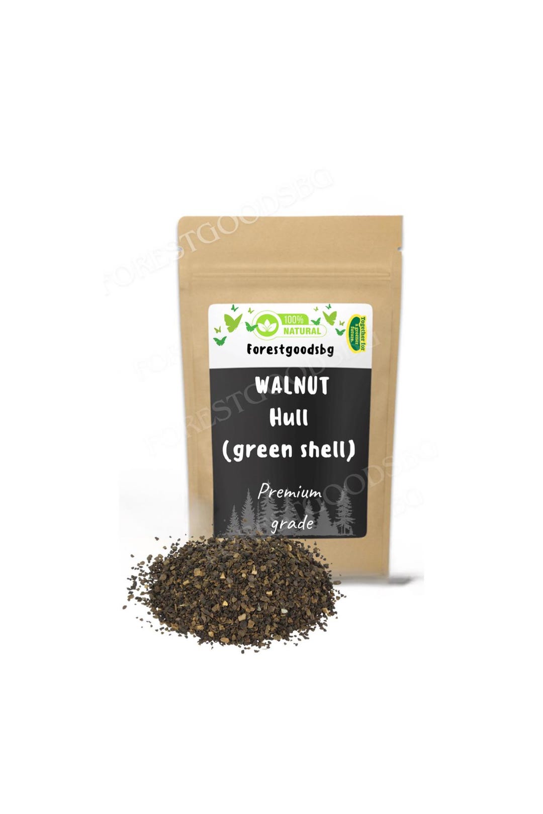 Natural Walnut Hull(green),organic Walnut Shell for Crafting&herbal ...