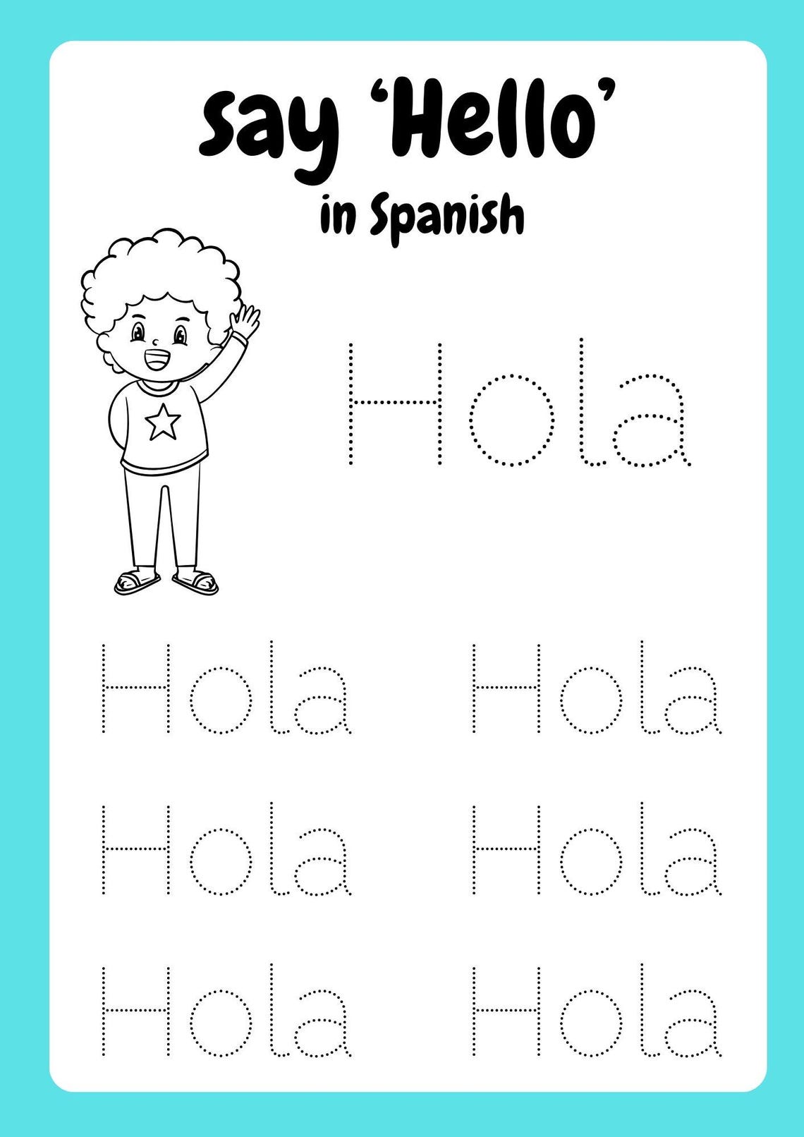 Say Hello in 10 Different Languages | Multilingual Toddler Activity ...