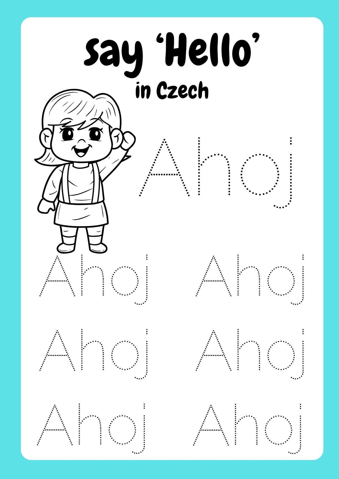 Say Hello in 10 Different Languages | Multilingual Toddler Activity ...