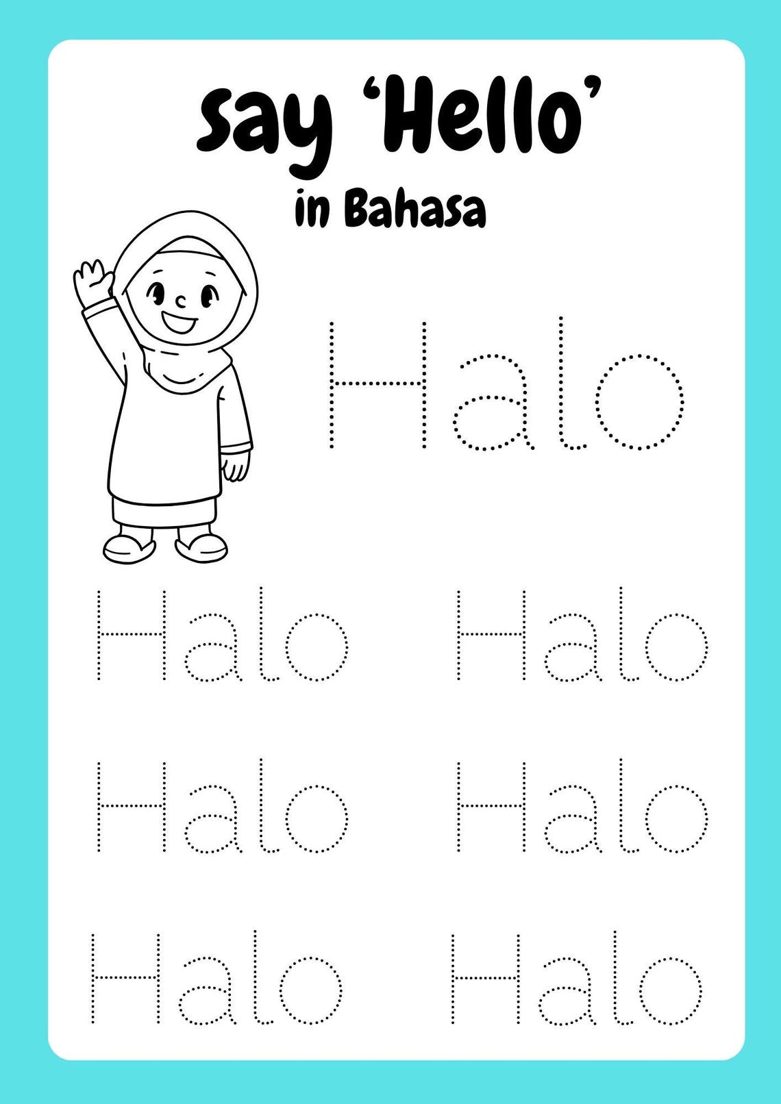Say Hello in 10 Different Languages | Multilingual Toddler Activity ...