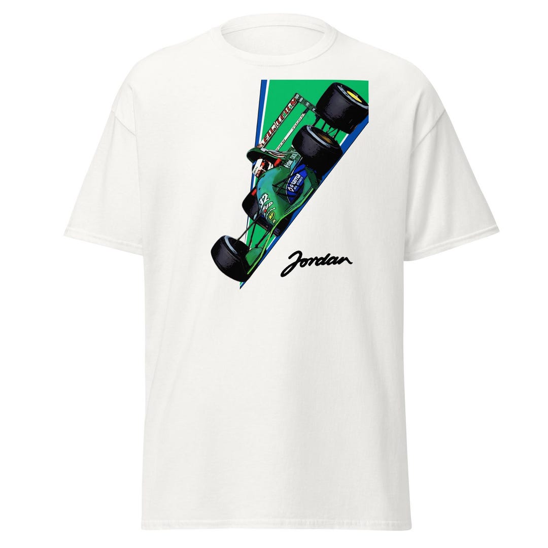 Retro Jordan Racing T-shirt - Jordan Merch - Jordan Shirt - Classic ...