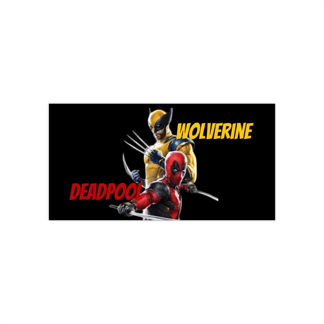 Marvel Bumper Stickers, Superhero Car Decal, Comic Book Fans Gift ...