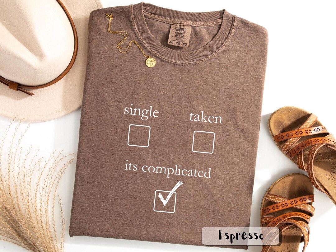 Complicated Relationship Tee, Funny Couples T-shirt, Gift for Friends ...
