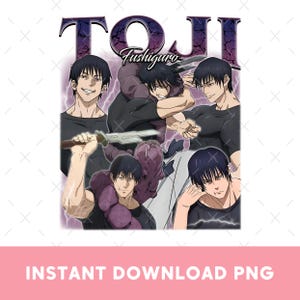 Toji Fushiguro PNG, Jujutsu Kaisen Digital Art, Transparent Anime ...