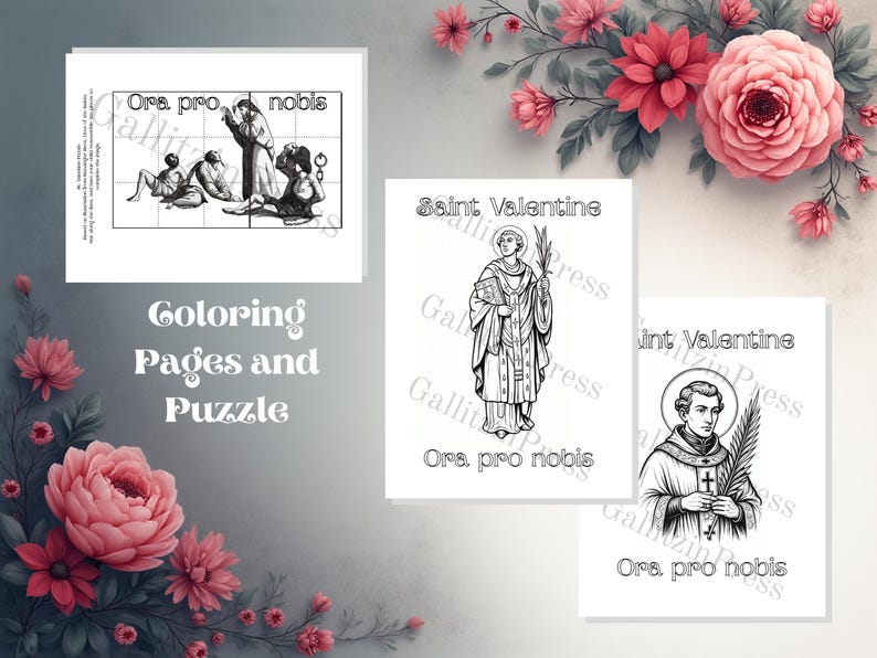 Catholic St. Valentine's Day Cards & Activities | Party Classroom ...