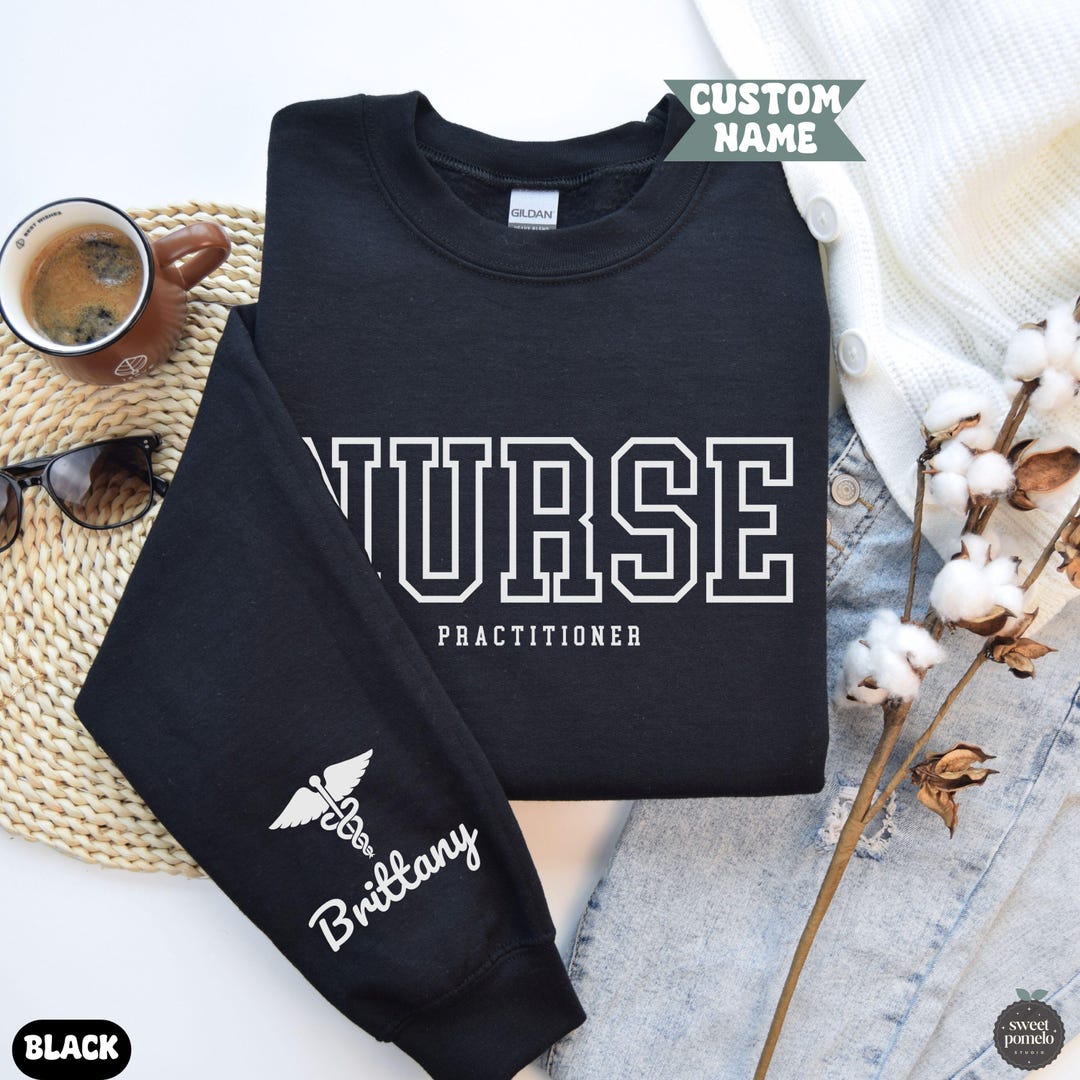 Custom Name Nurse Practitioner Shirt, Nurse Practitioner Gift, NP ...