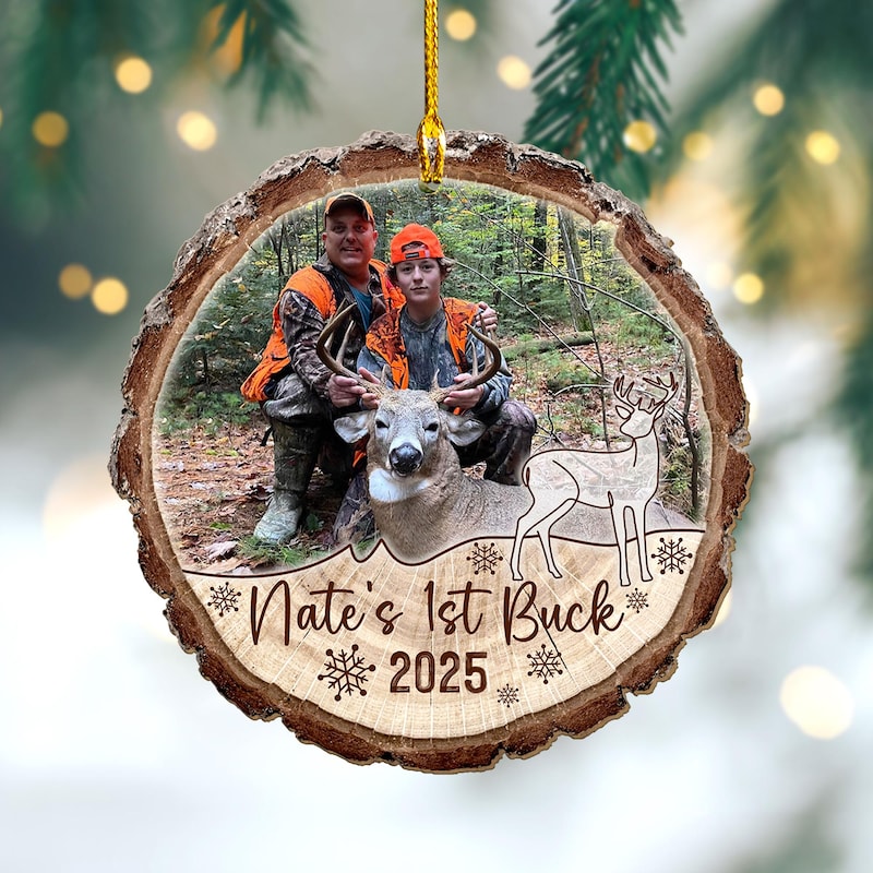 Hunting Wood Ornament - Etsy