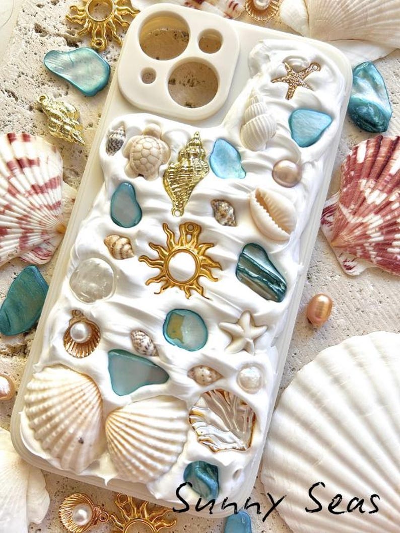 Custom and Handmade Ocean Themed Phone Cases - Etsy
