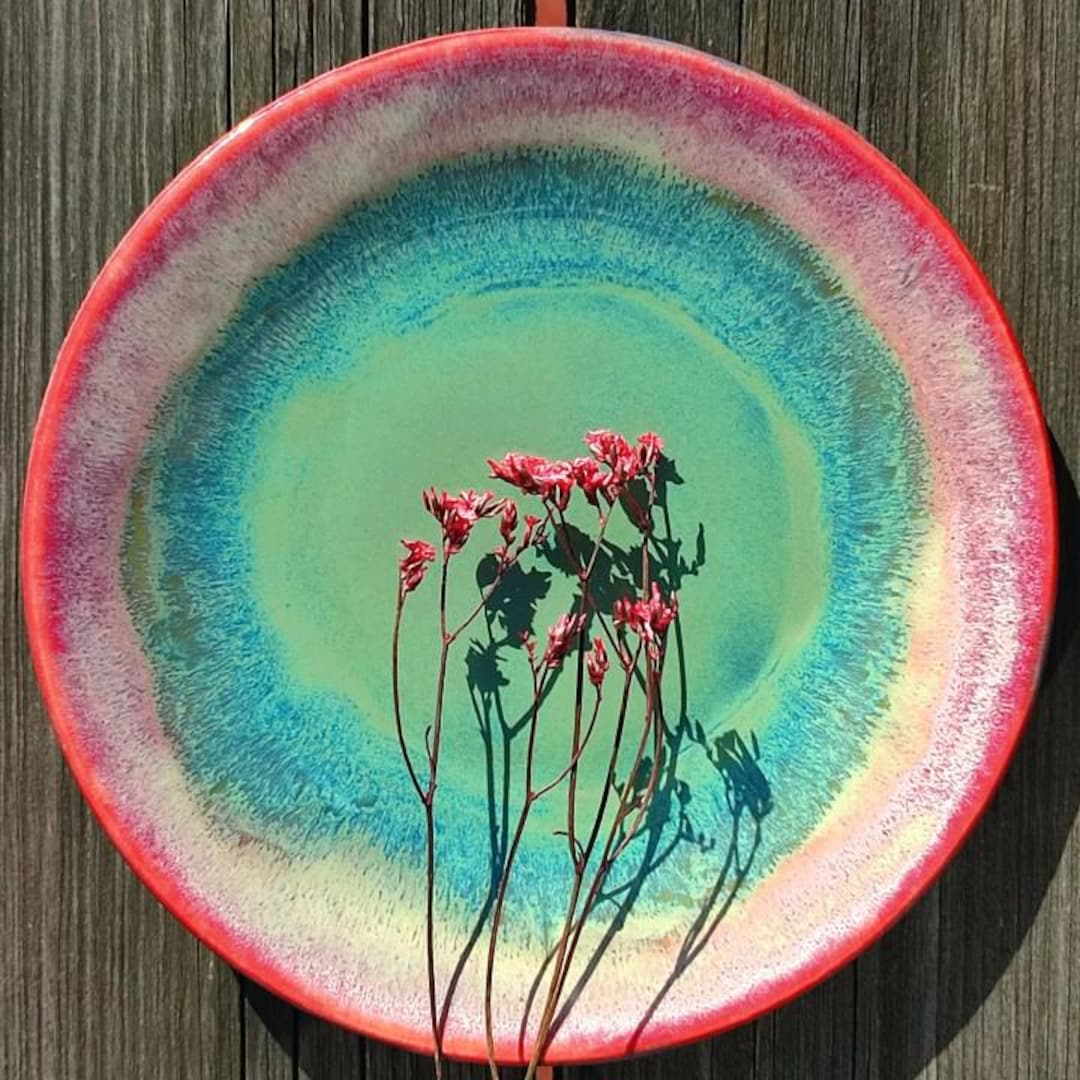 Hand-painted Plate - Etsy UK