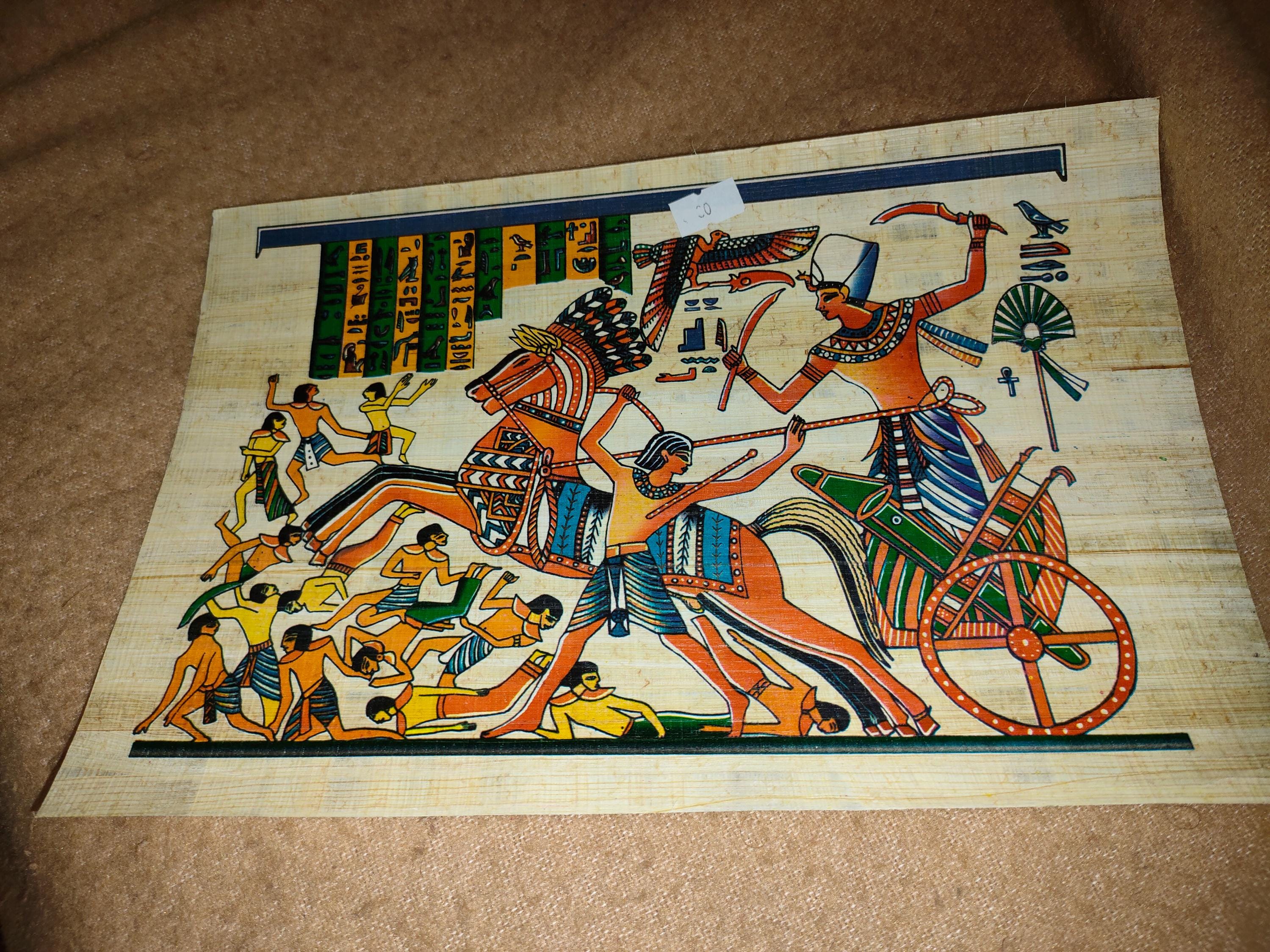 Ancient Egyptian Papyrus Papers - Etsy