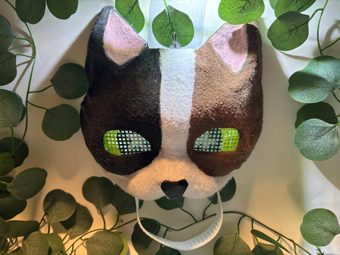 Calico Cat Therian Mask - Etsy