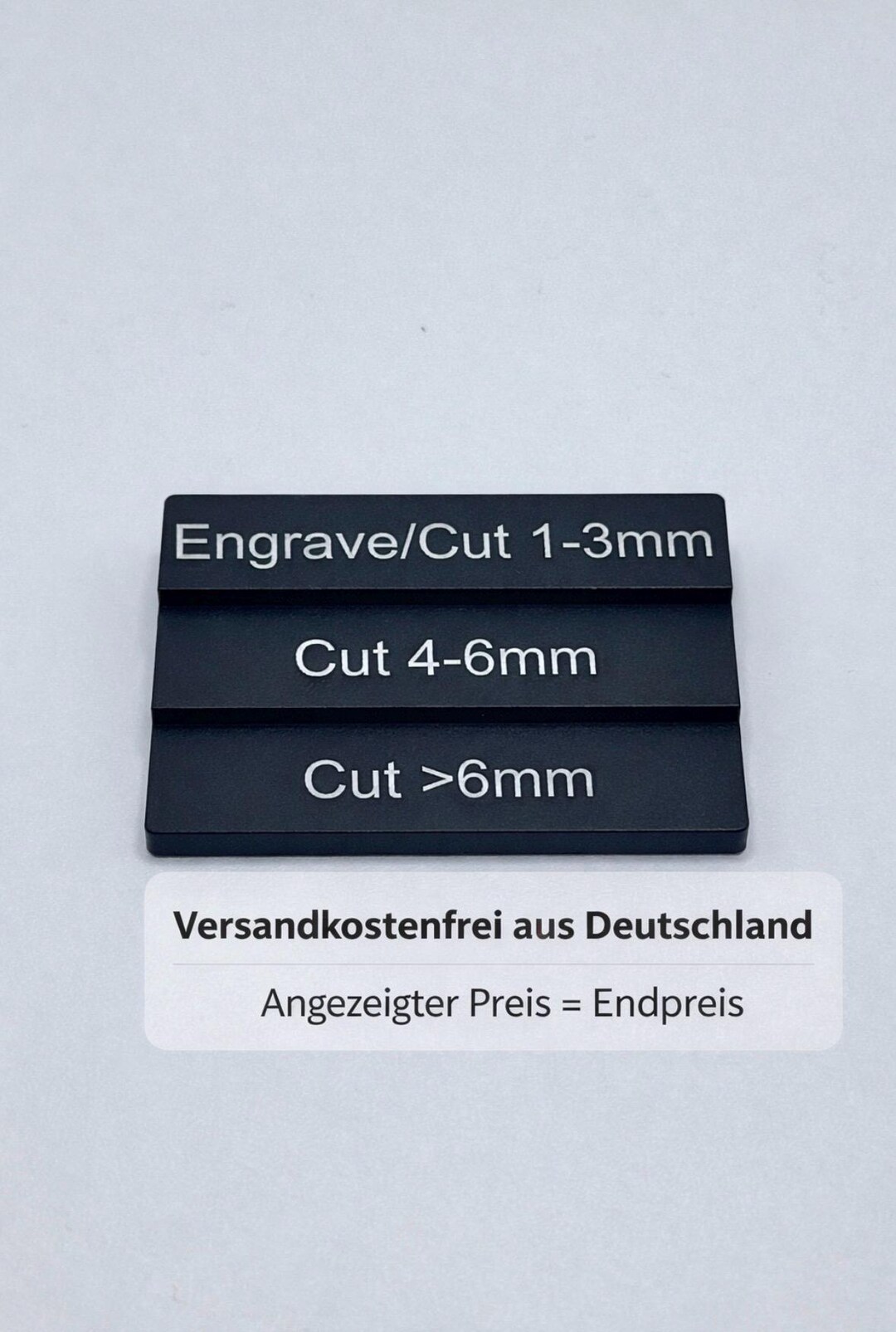 Metal Laser Focus Block 1–3 / 4–6 / >6 Mm - Precision Focus Gauge for ...