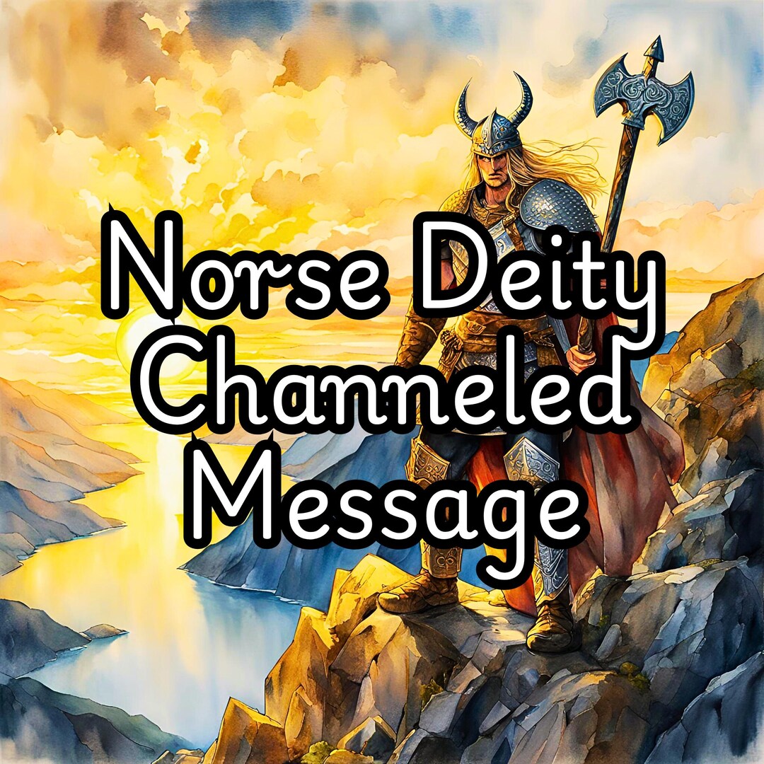 Norse Deity Channeled Message!! Norse Pagan, Heathen, Norse Pantheon ...