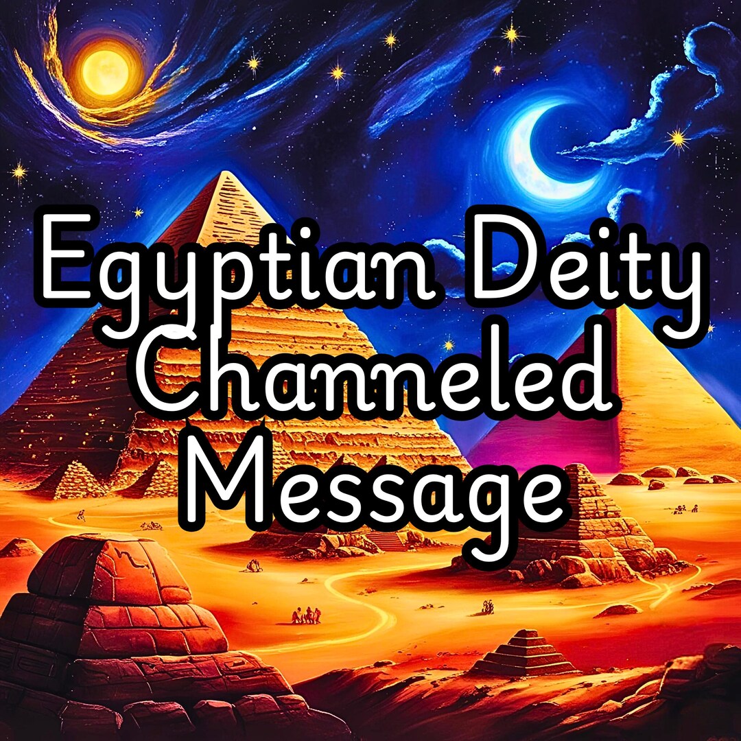 Egyptian Deity Channeled Letter!! Egyptian Deities, Egyptian Mythology ...