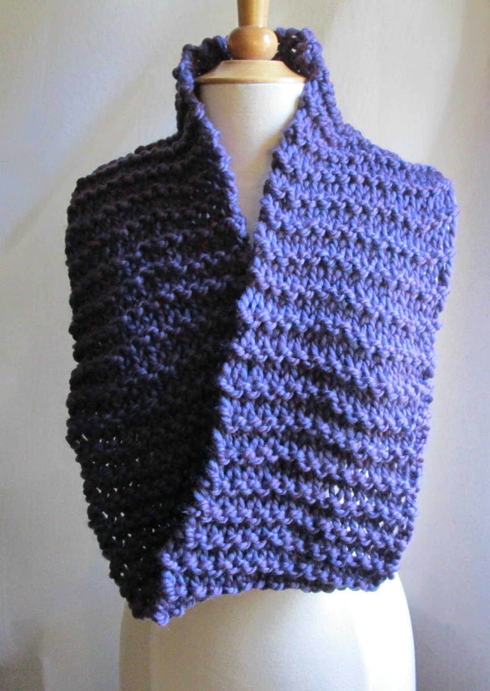 Cozy and Plush Grape Purple Cowl Scarf Neck Warmer - Etsy