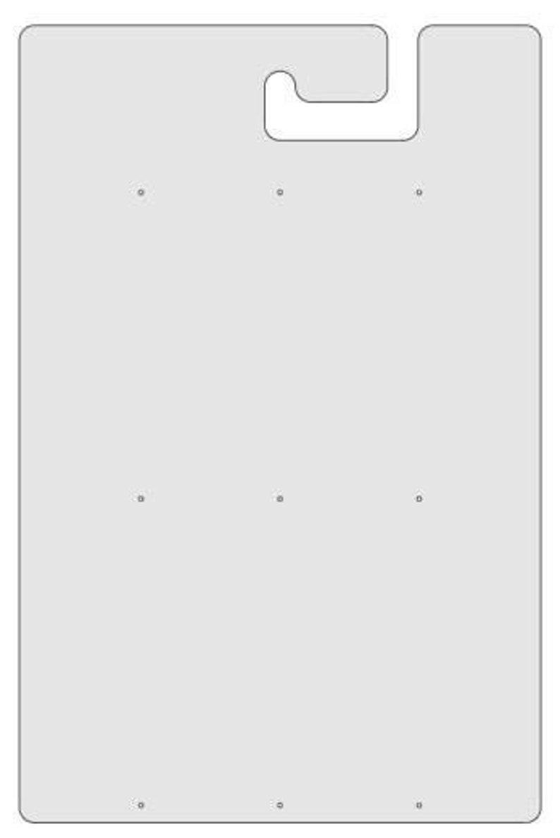 Hot Wheels Display DXF/CAD Drawing Outline of Package Template no Cut ...
