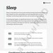 Sleep Worksheet Etsy