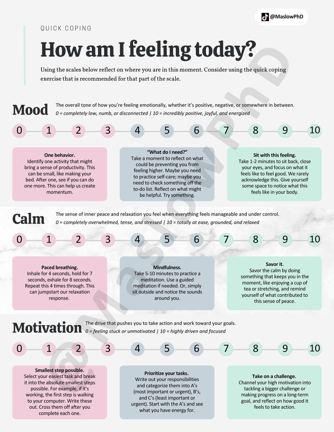 How Am I Feeling Handout - Etsy