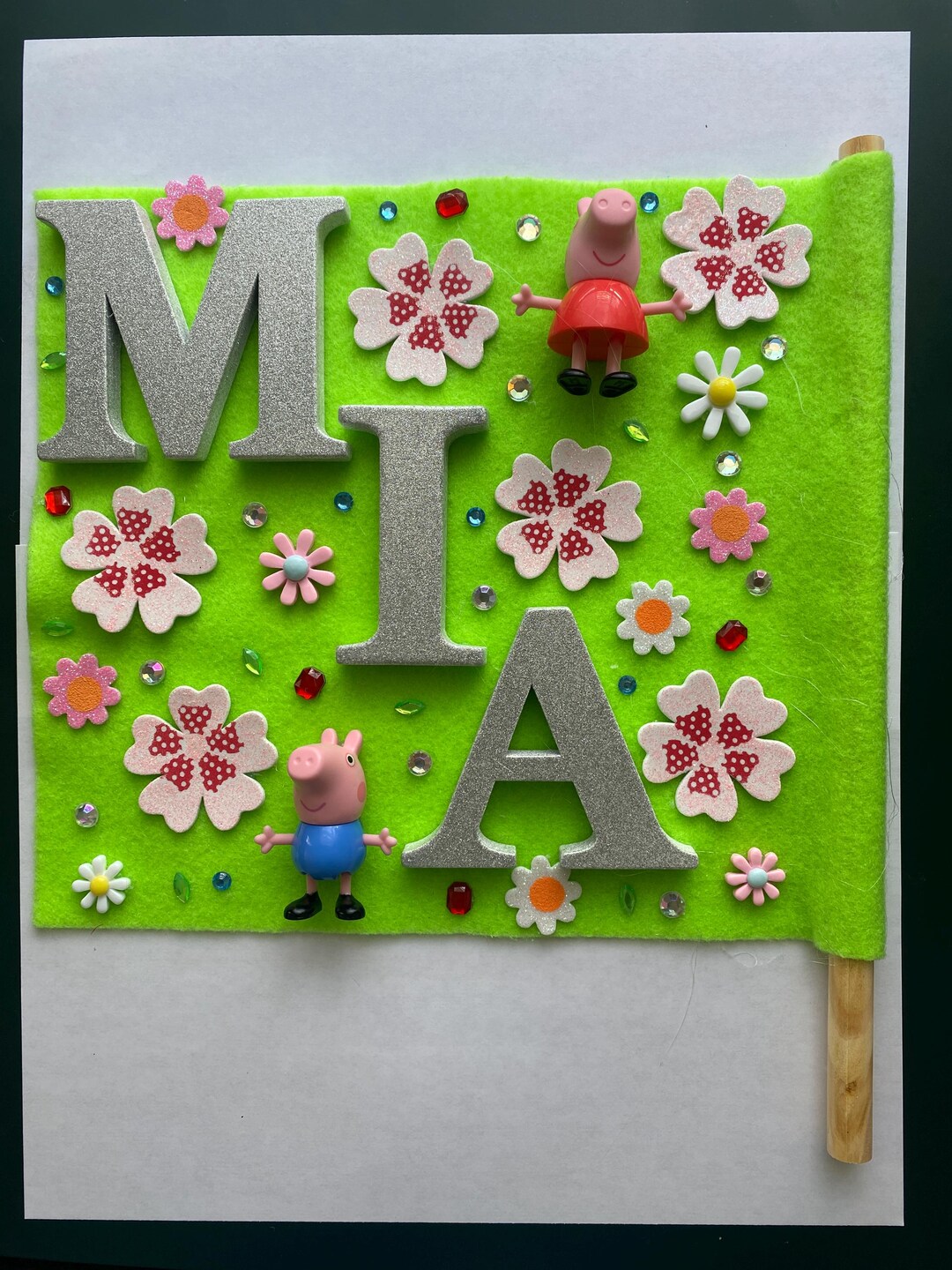 Playhouse Flag, Pretend Playhouse Flag Holder, Flag, Toy House Flag - Etsy