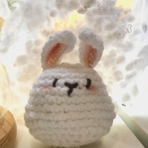 Crochet White Bunny - Etsy